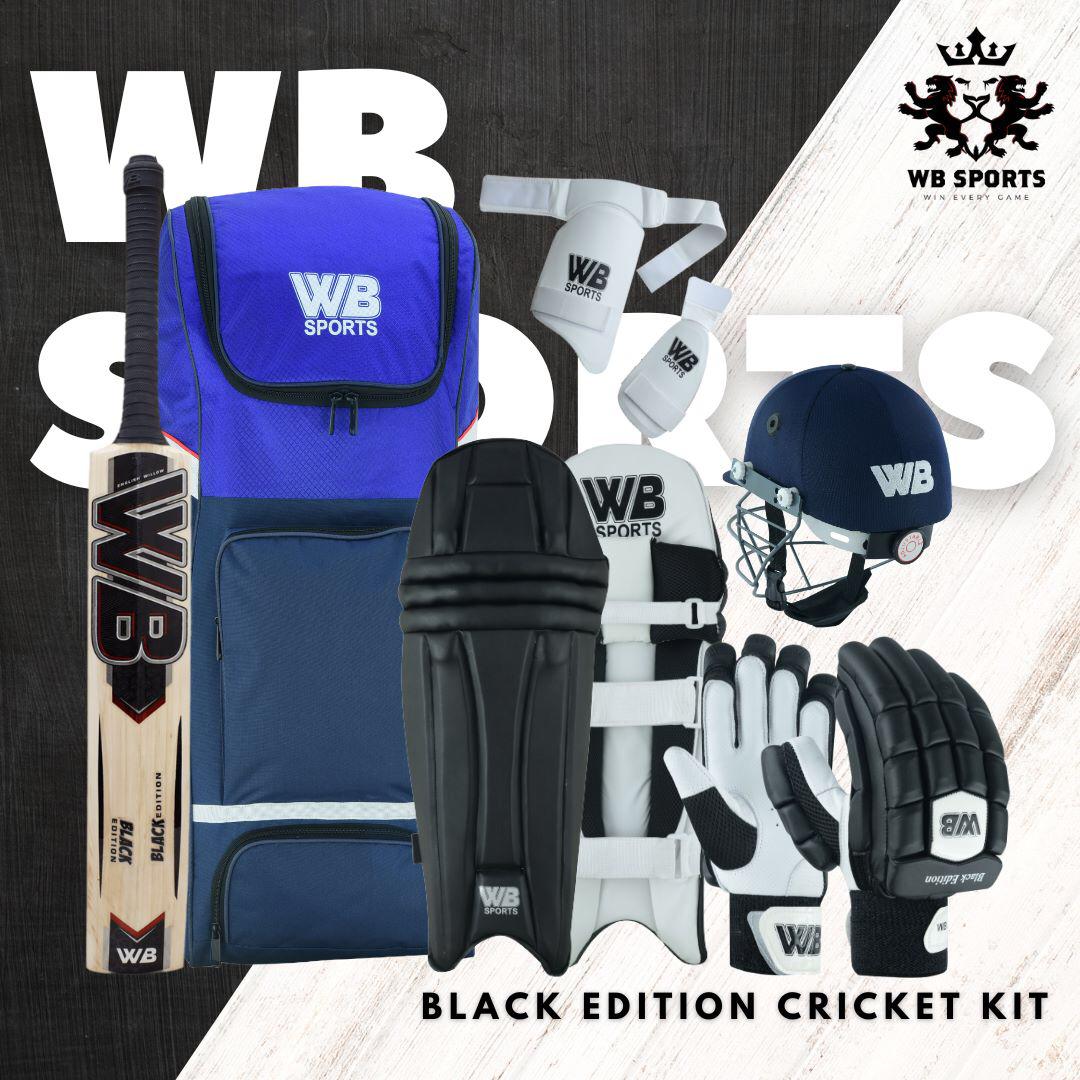 WB Black Edition Cricket Kit. – WB Sports